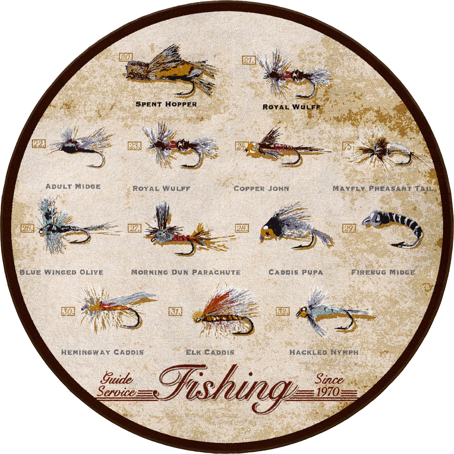 Fishing Flies – Natural – American Dakota