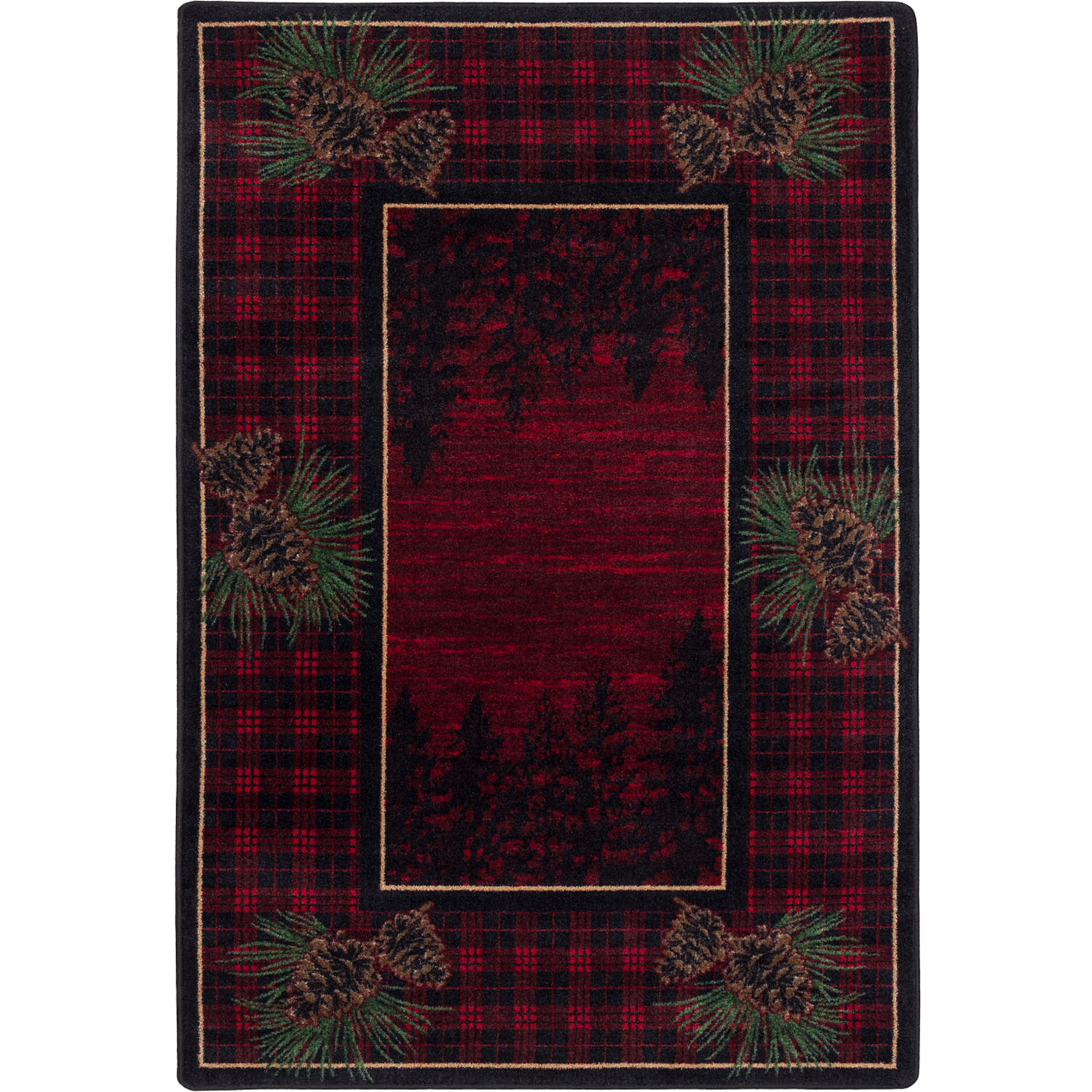 Hunter Plaid BFX – Red – American Dakota